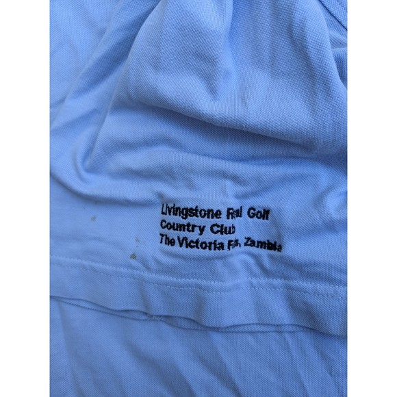 Srixon | Shirts | Srixon Victoria Falls Zambia Blue Golf Polo Sz Xxl ...